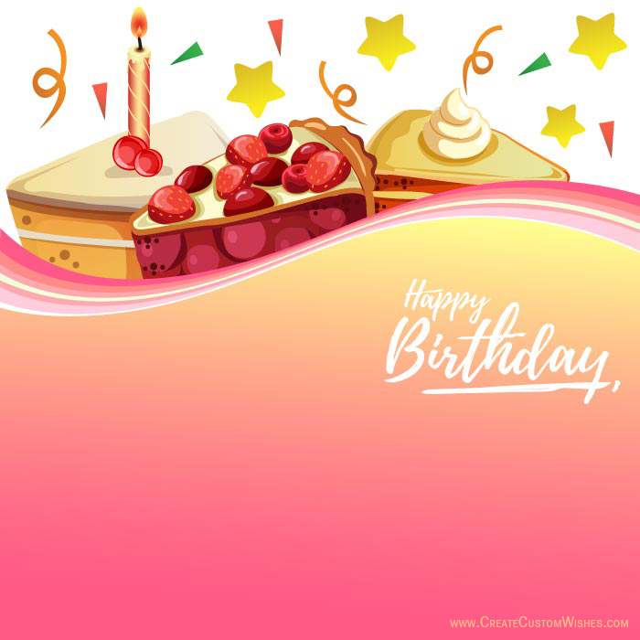 Create birthday card with logo | Create Custom Wishes