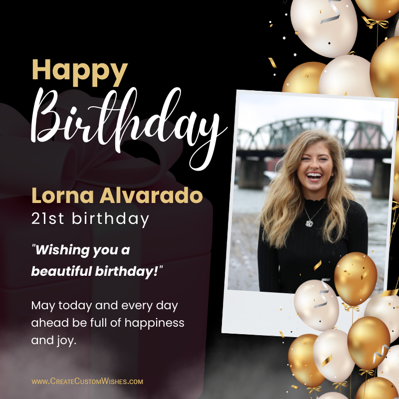 🎂 Make Birthday Wishes with Photo Online – Easy & Creative