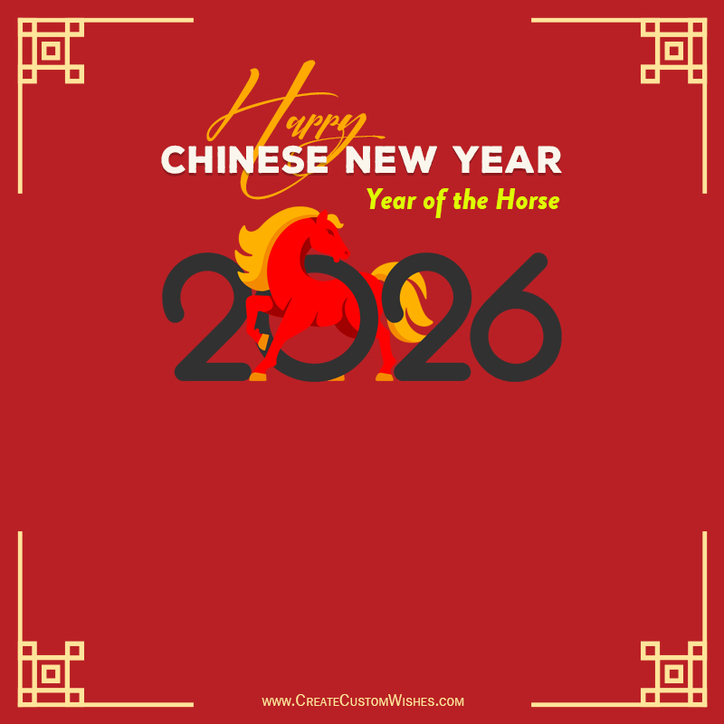 Editable Templates for 'Happy Chinese New Year' Wishes 🎊